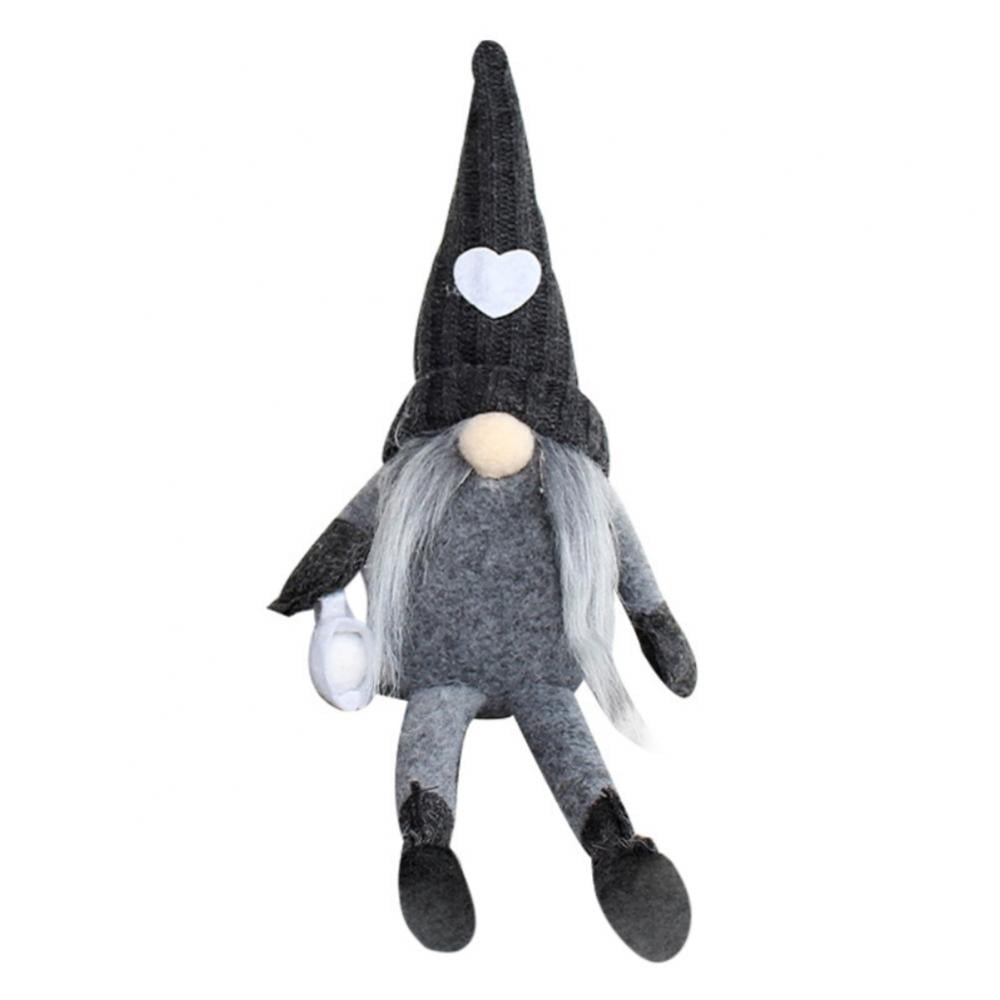 Coffee-colored Dwarf Doll Ornaments Valentine's Day Dwarf Doll Gnome ...