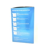 Makrite N95 Face Mask 20 Pack with Adjustable Nosepiece and Secure Fit ...