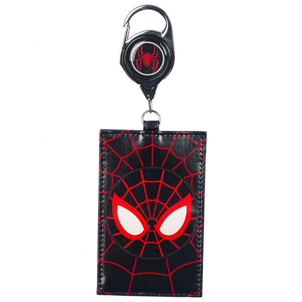 Marvel Spider-Man Miles Morales Mask Adult Retractable Lanyard ...