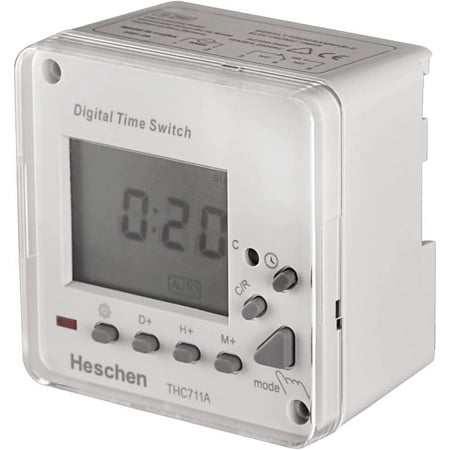 Electronic Timer Relay Switch THC711A 220-240V Digital LCD CE Marked ...