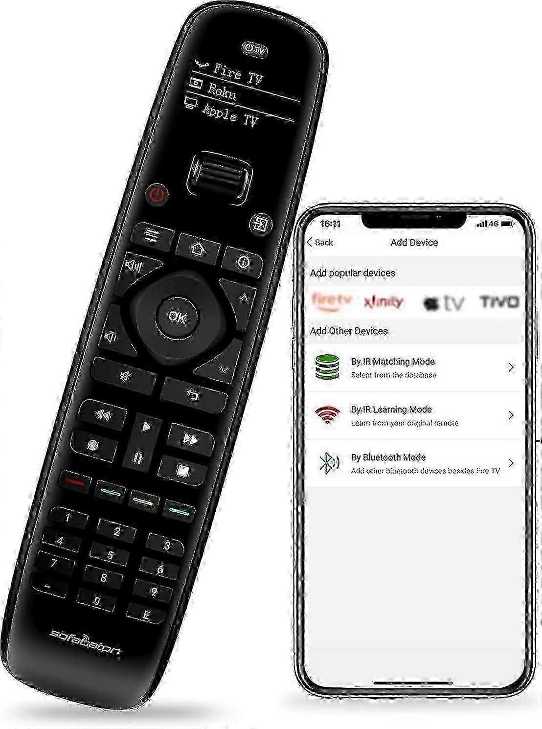 2025 Latest U2 Universal Remote Control with App, Long Distance ...