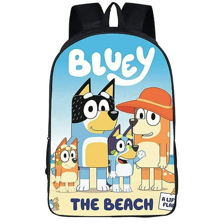 Bluey Student Schoolbag Large-capacity Single-layer Backpack ...