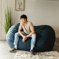 Big Joe XL 6' Fuf Bean Bag Chair, Multiple Colors/Fabrics - Walmart.com