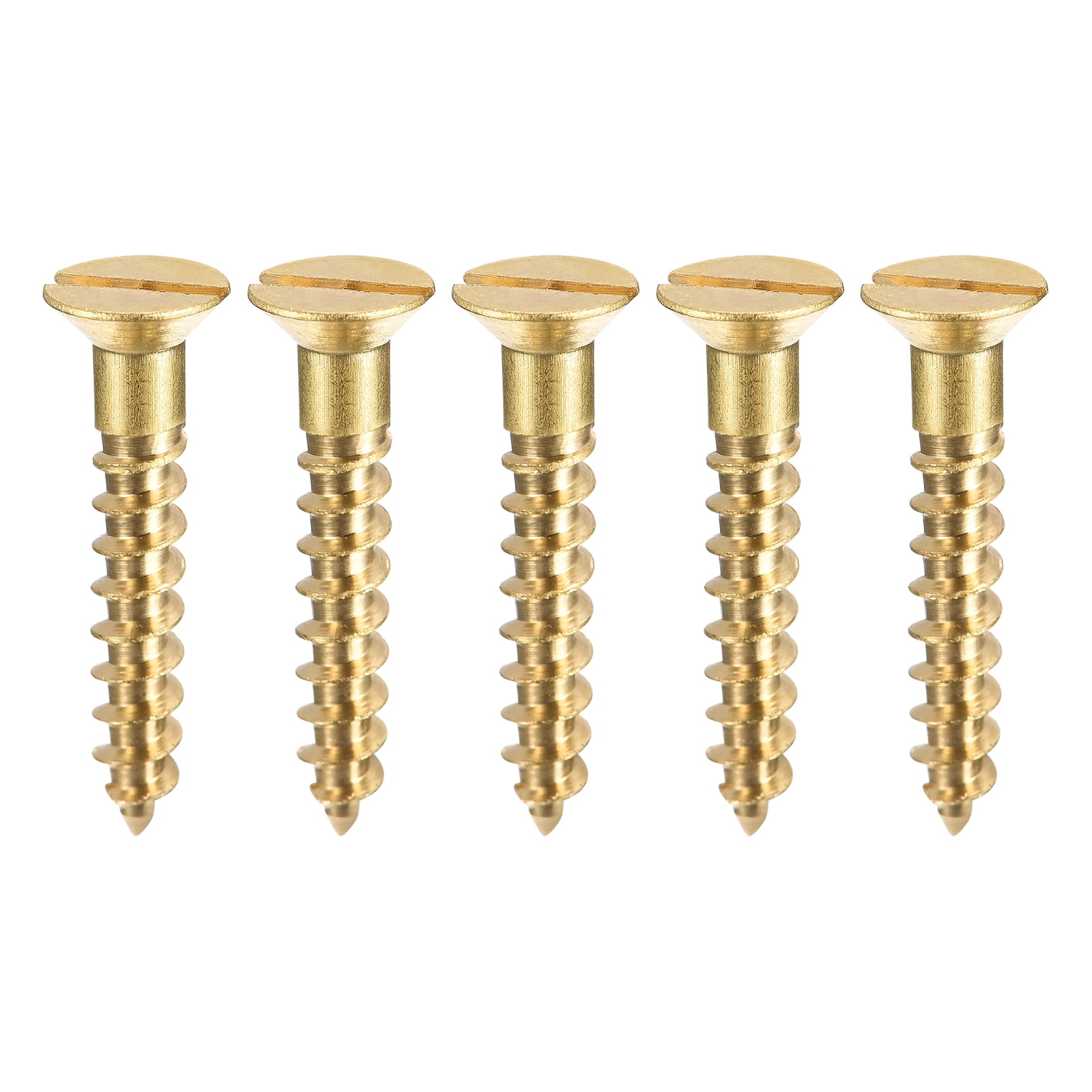 Click here for Unique Bargains M4 X 25mm Wood Screws Slotted Flat... prices