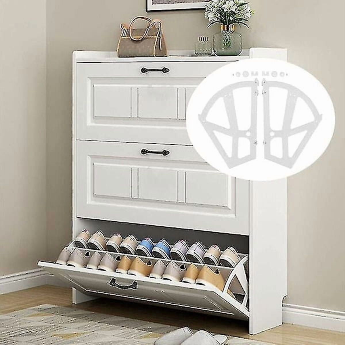 Click here for Jjnj Pair Of Shoe Shelves Home Hollow Double Shelf... prices