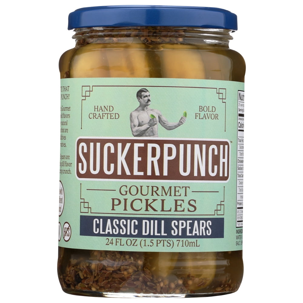Suckerpunch Gourmet Pickles, 24 Fz - Walmart.com - Walmart.com