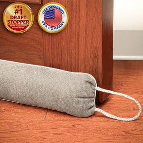 Everlasting Comfort 2-Pack Under Door Draft Stopper-2” Thick Gap Guard ...