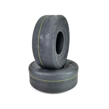 (2) 20x10.00-8 Turf Tires 4 Ply Lawn Mower and Garden Tractor 20x10x8 ...