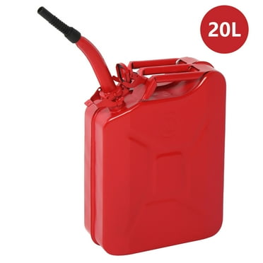 Zimtown 10L Portable Jerry Can, Gasoline Gas Jug Fuel Container ...