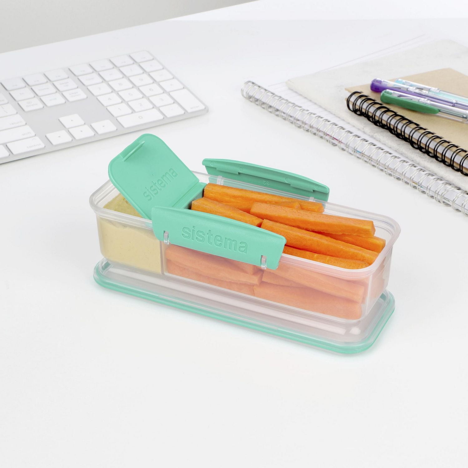 Click here for Sistema Snack Attack To Go Snack And Dip Container... prices