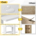 CHTER 8-Tier Vertical Shoe Rack, Patented Corner Shoe Storage Organizer ...