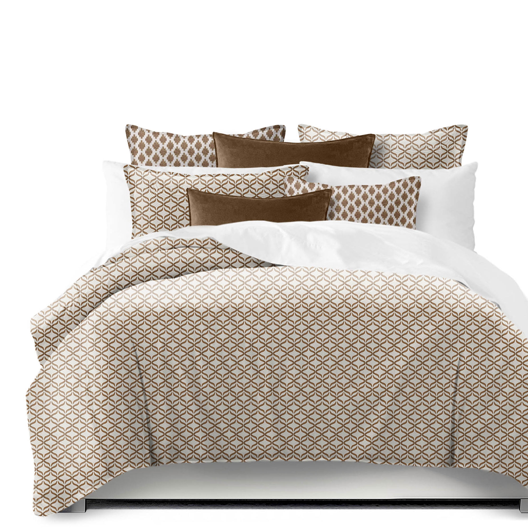 Tiana Camel Comforter Set Twin - Walmart.com