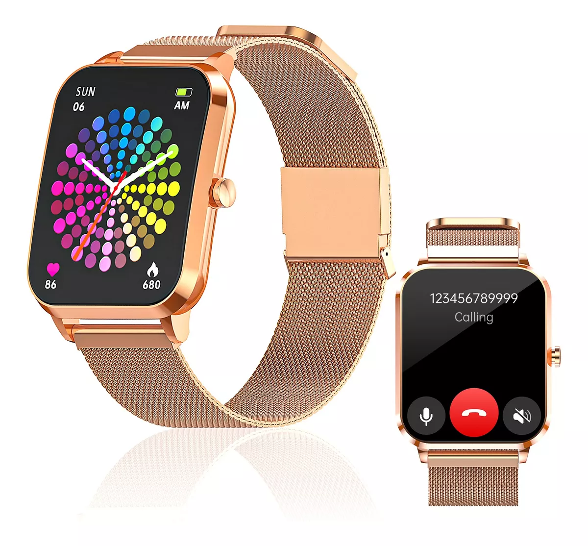 Freshfun Smartwatch T66 1.85 Reloj Inteligente Para Mujer | Bodega ...