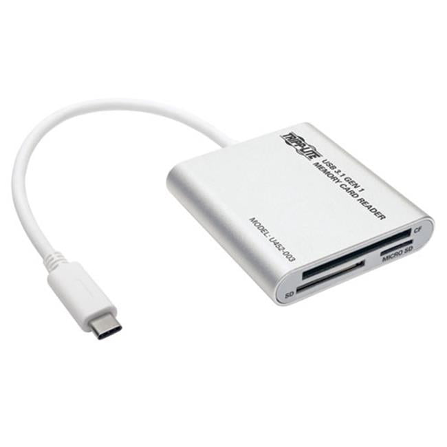 Tripp Lite USB 3.1, Multi-Drive Smart Card Flash Memory Media Reader ...