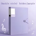 CCOCC 2026 New Hanging File Folders (Purple) File Folders 30 Page A4 ...