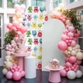 Abstract Monster Arch Backdrop Cover 4 FT Colorful Cartoon Funny ...