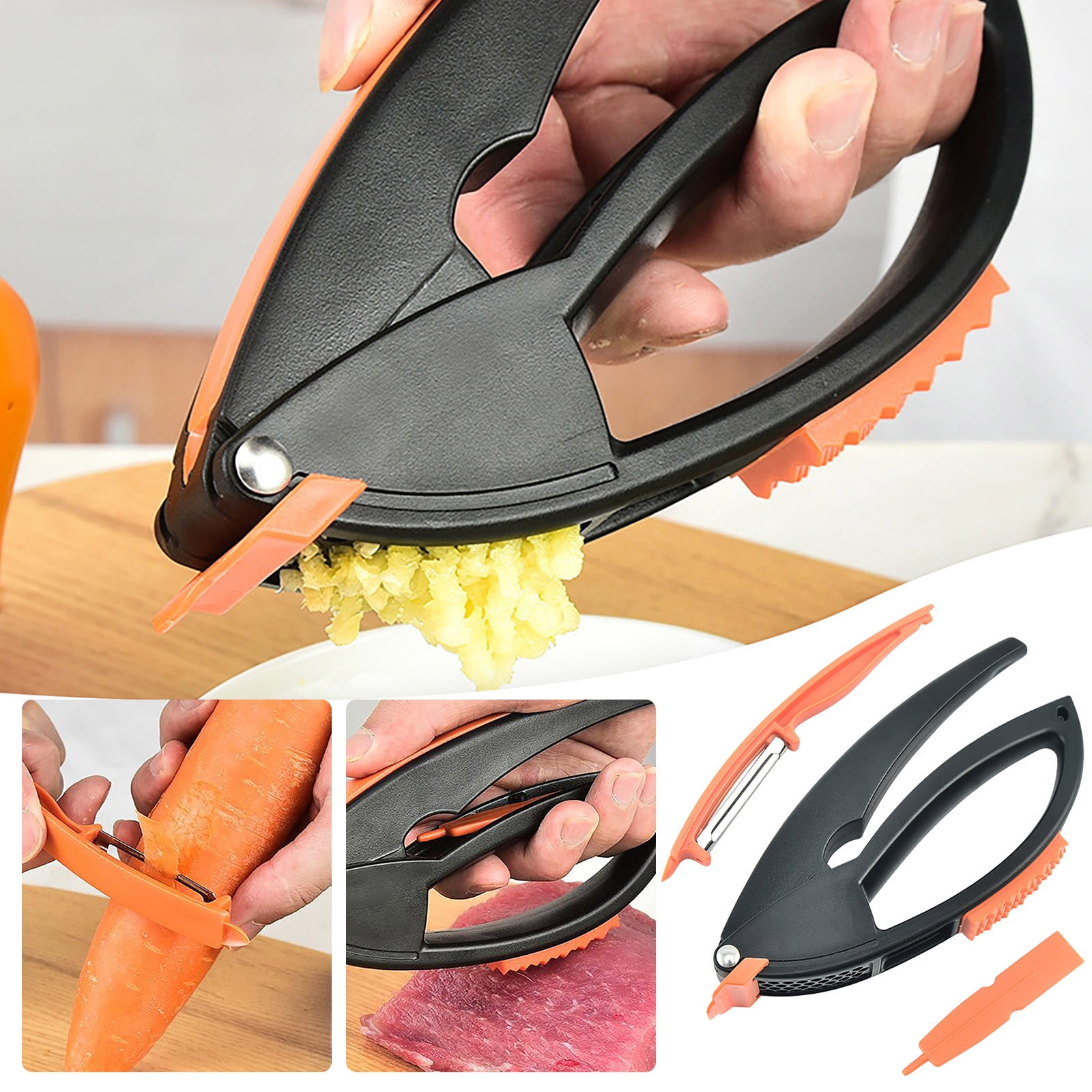 Buy Pianpianzi Meat Saw 19 Butter Press Metal Garlic Grater And Oil ...