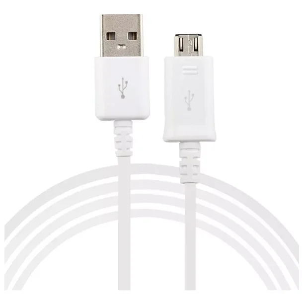 Cable Micro Usb Blanco, Cargador Rápido Dual De 4 Pies Para | Walmart ...