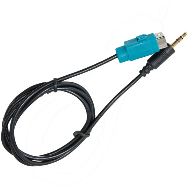 HQRP Mini Jack Full Speed Cable for Alpine CDA-9885R / CDA-9887R / CDA ...