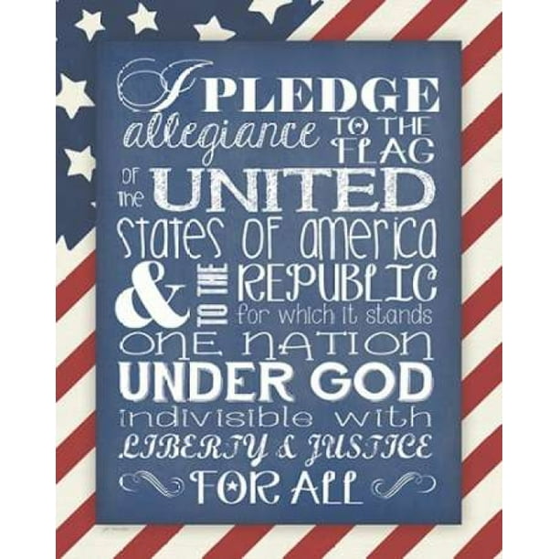 Pledge Allegiance Flag