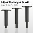 TOP-MAX 4PCS Adjustable Furniture Leg 180-33cm/7.1-13.0in Metal Table ...