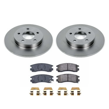 Ultimate Brakes Front Ceramic Brake Pad and Rotor Kit with Hardware ...