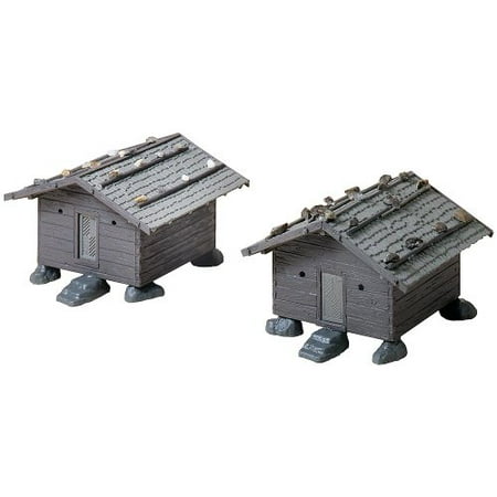 Faller 130334 2 Hay Sheds HO Scale Building Kit | Walmart Canada