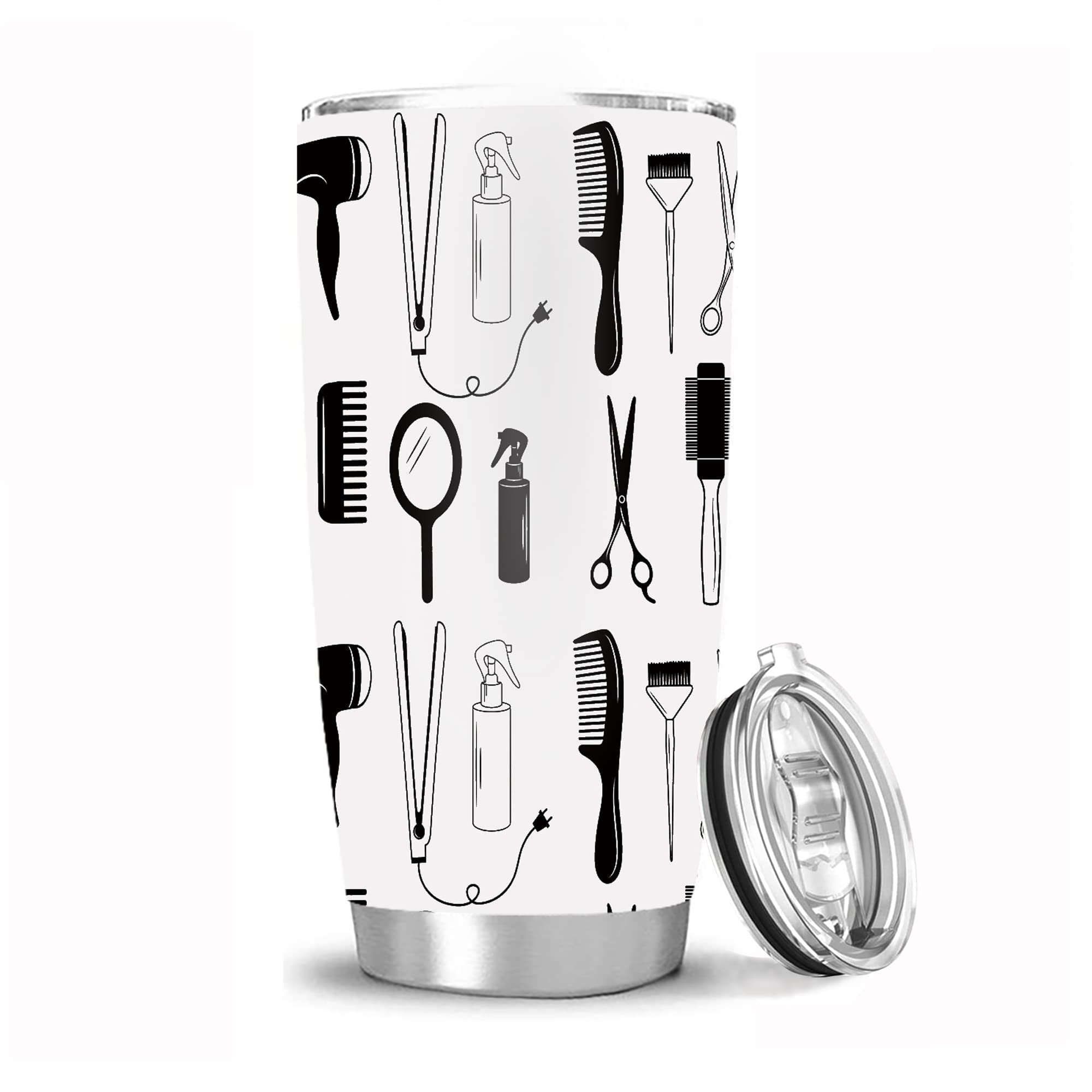 Click here for Waldeal Hairdresser Tools Tumbler Cup With Lid - C... prices