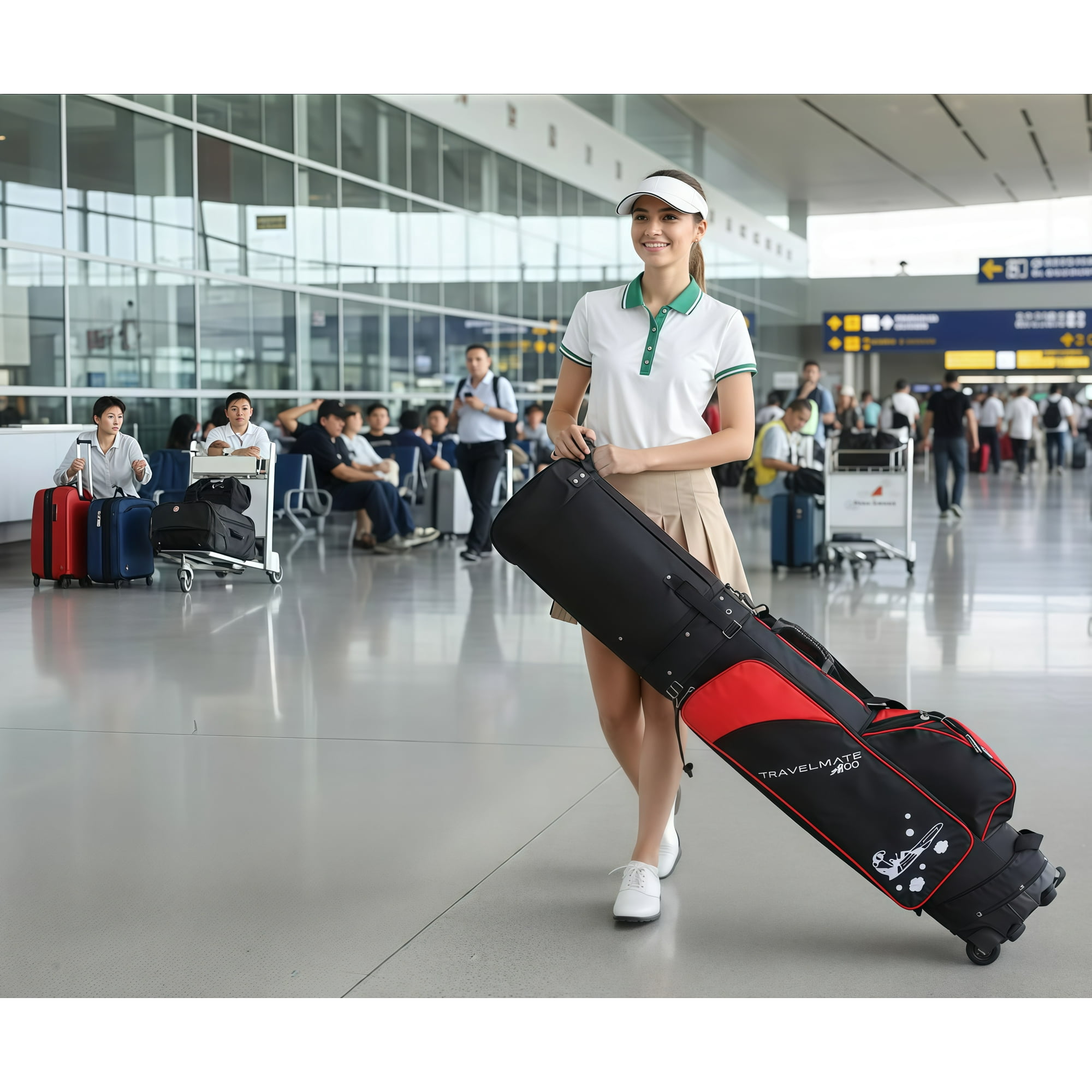 Click here for A99 Golf Travel Bag With Durable Hard Top & Tsa Lo... prices