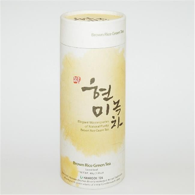 Hankook Tea 40 g Canister Brown Rice Green Tea - Walmart.com