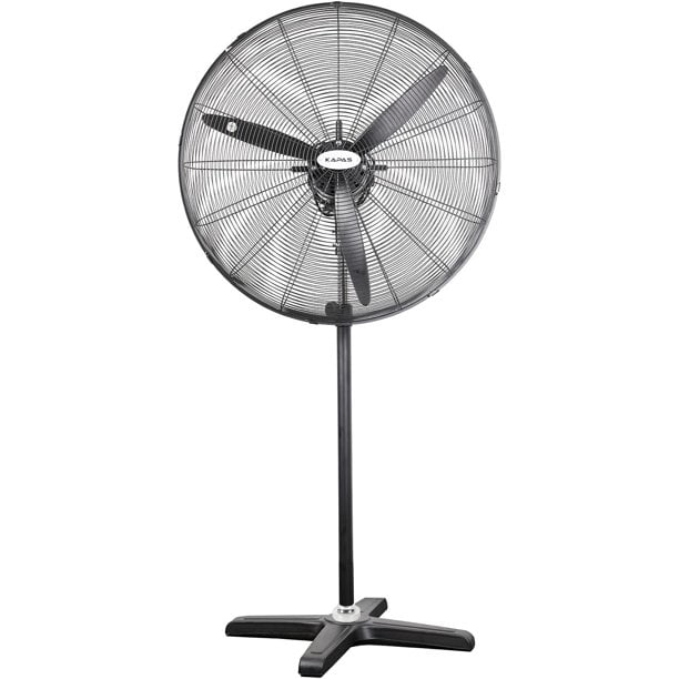 Industrial Pedestal Fan, 30"& 26" Diameter Commercial Oscillating Fan ...