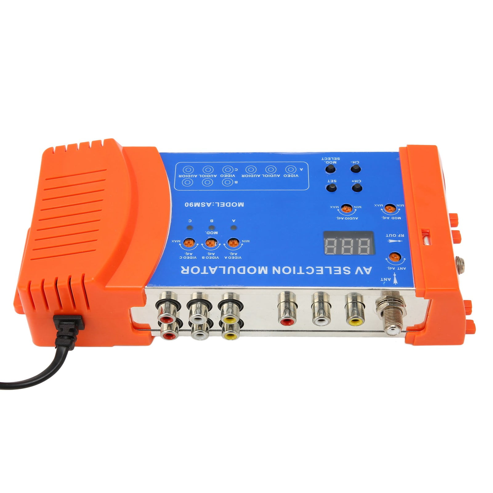 Modulador De Selección AV, Modulador RF VHF UHF Estándar PAL NTSC Con ...