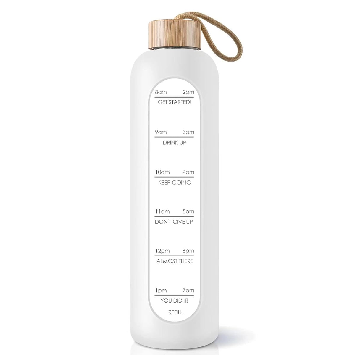 Click here for Entasser Drinking Bottle 1l Glass Shatterproof  Wa... prices