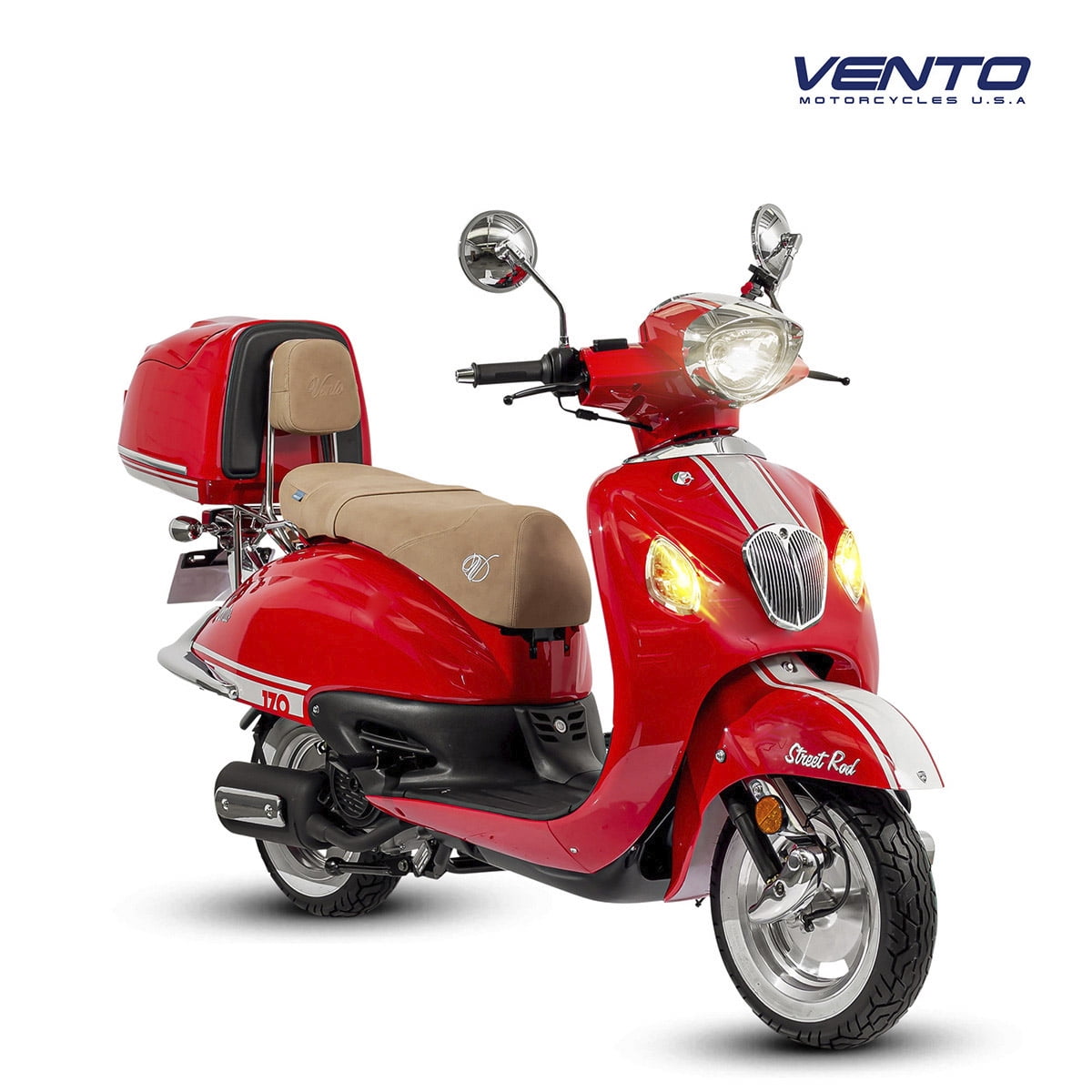 Motocicleta Vento Streetrod 170 2025 Rojo | Walmart en línea