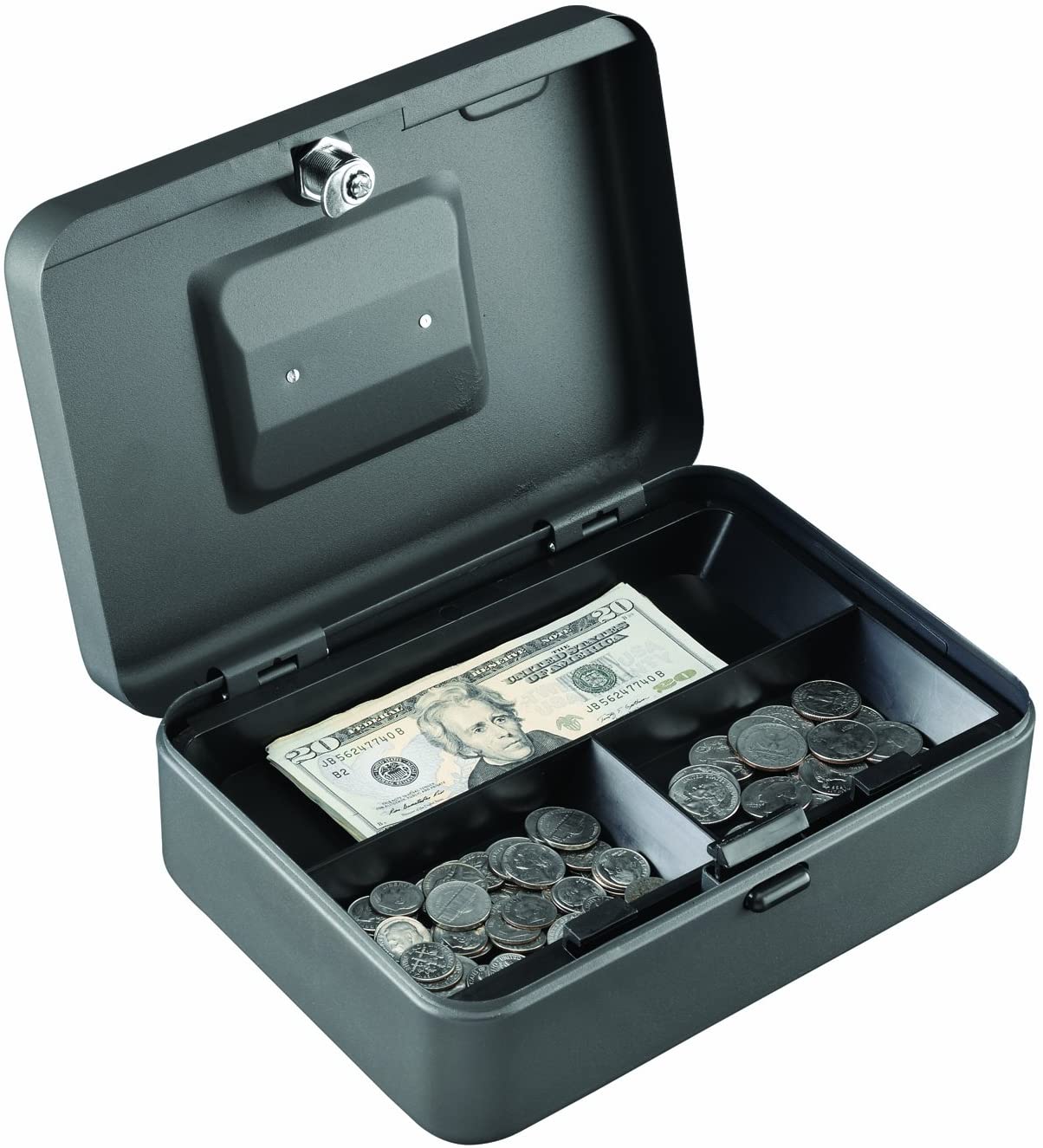 Steelmaster 2216197G2 Slim Security Box -Key Lock Bolt(s) -3.6-Inch x9 ...