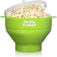 Paris Hilton Microwave Popcorn Popper, Dishwasher Safe, 3.3-Quart, Pink ...