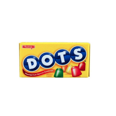 DOTS Assorted Fruit Flavored Gum Drops - 6.5-oz. Theater Box - Pack of ...