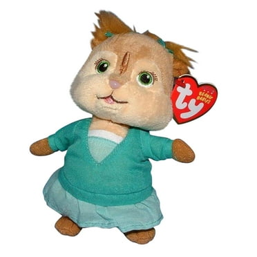 New Ty Beanie Babies Theodore, Alvin and the Chipmunks Plush Stuffed ...