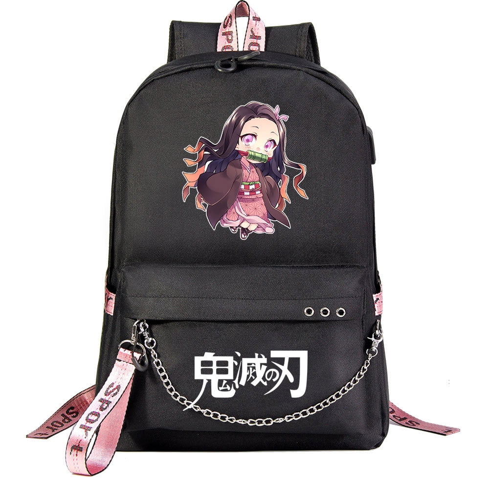 Click here for Jinsinto Demon Slayer Backpack Nezuko Kimetsu With... prices