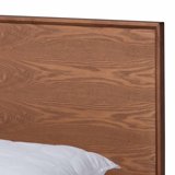 Free Shipping! Baxton Studio Melora Mid-Century Modern Walnut Wood King ...