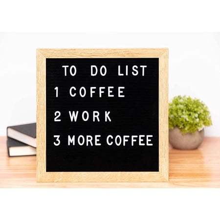 Letterboard Set - Includes 294 Letters, Numbers, and Symbols to ...