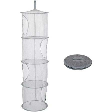 Portable Multifunctional Foldable Hanging Storage Net with 4 ...