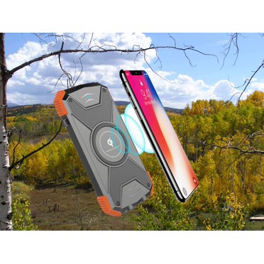 Waterproof Wireless Solar Phone Charger - Walmart.com