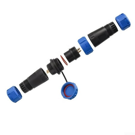 SP13 Std Panel Mount IP68 Waterproof Multipole Plug & Socket Connectors ...