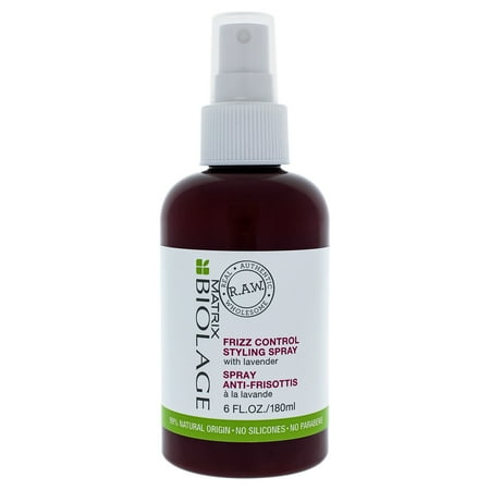 Biolage Raw Frizz Control Styling Spray by Matrix for Unisex - 6 oz ...