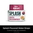 Ninja Thirsti Flavored Water Drops, SPLASH With Unsweetened Fruit Essence, Exotic Passionfruit ...
