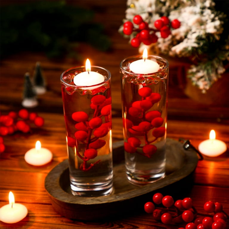 Red Christmas Candles
