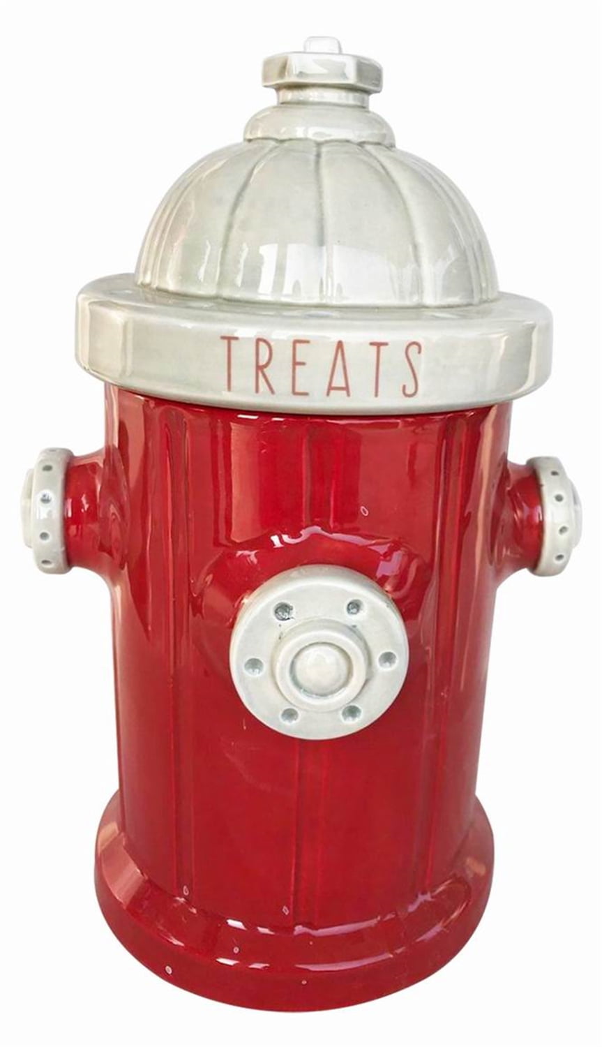 Blue Sky Ceramic Fire Hydrant Treat Jar - Walmart.com