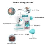 T-HOTLYST Mini Sewing Machine Toy Electric Sewing Machine Educational ...