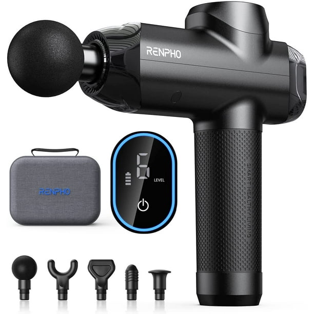 RENPHO R3 Handhle Body Massager Gun for Athletes Muscle Relax, -Black ...
